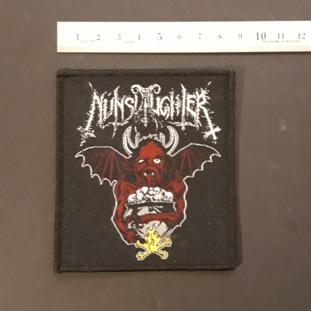 Nunslaughter patch - MERCHANDISE - Mephisto
