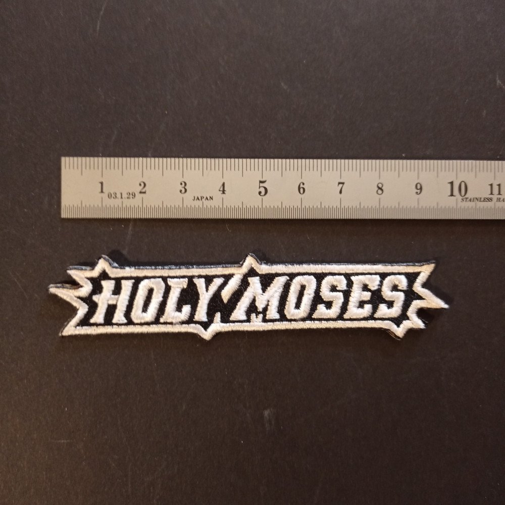Holy Moses logo patch - MERCHANDISE - Mephisto